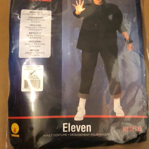 Rubie's | Other | Stranger Things Eleven Adult Costume New | Poshmark